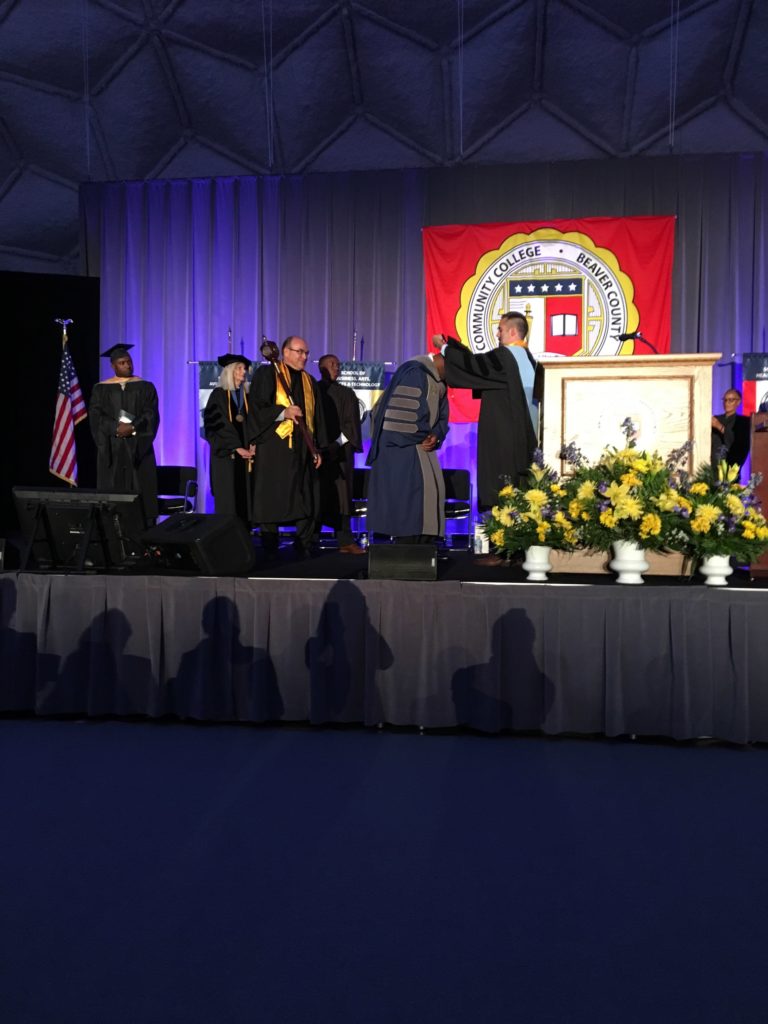 Dr. Roger Davis Inaugurated as CCBC's 9th President - Beaver County Radio