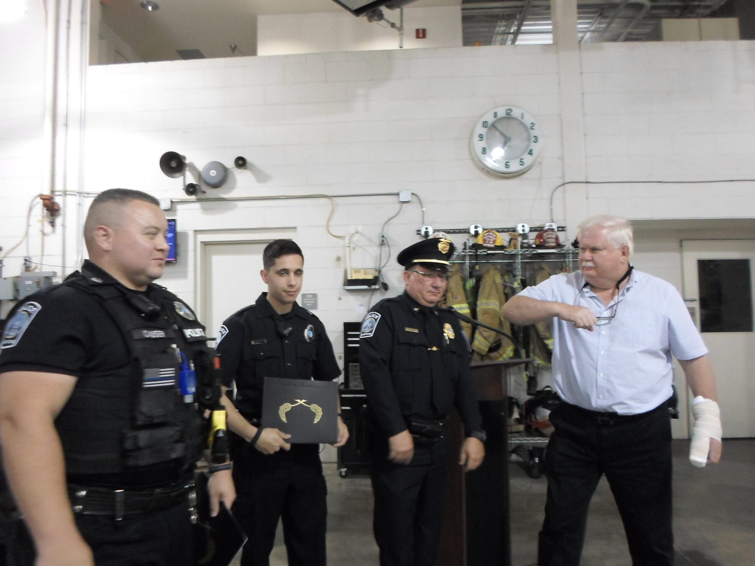 Two Ambridge Police officers Received Commendations for life saving ...