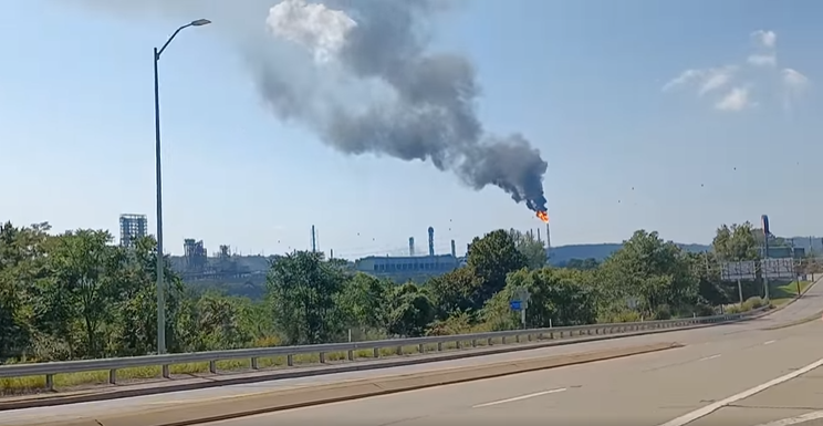 Shell Explains What Happened to Cause Black Smoke From Flare on Sunday ...