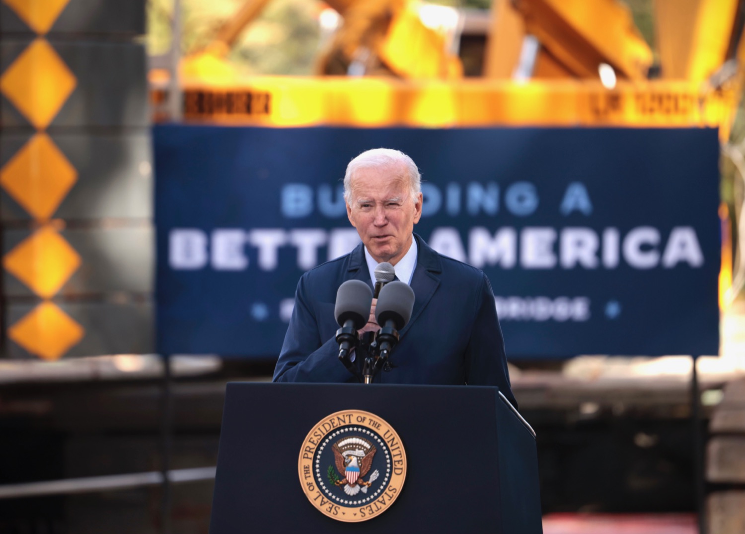 President Biden Touts Fern Hollow Bridge as Infrastructure Win - Beaver ...