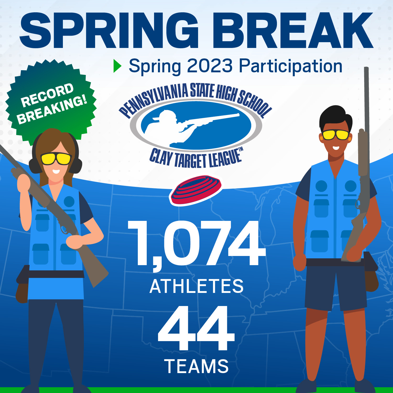 1,071 ATHLETES REGISTERED AS PENNSYLVANIA STATE HIGH SCHOOL CLAY TARGET ...
