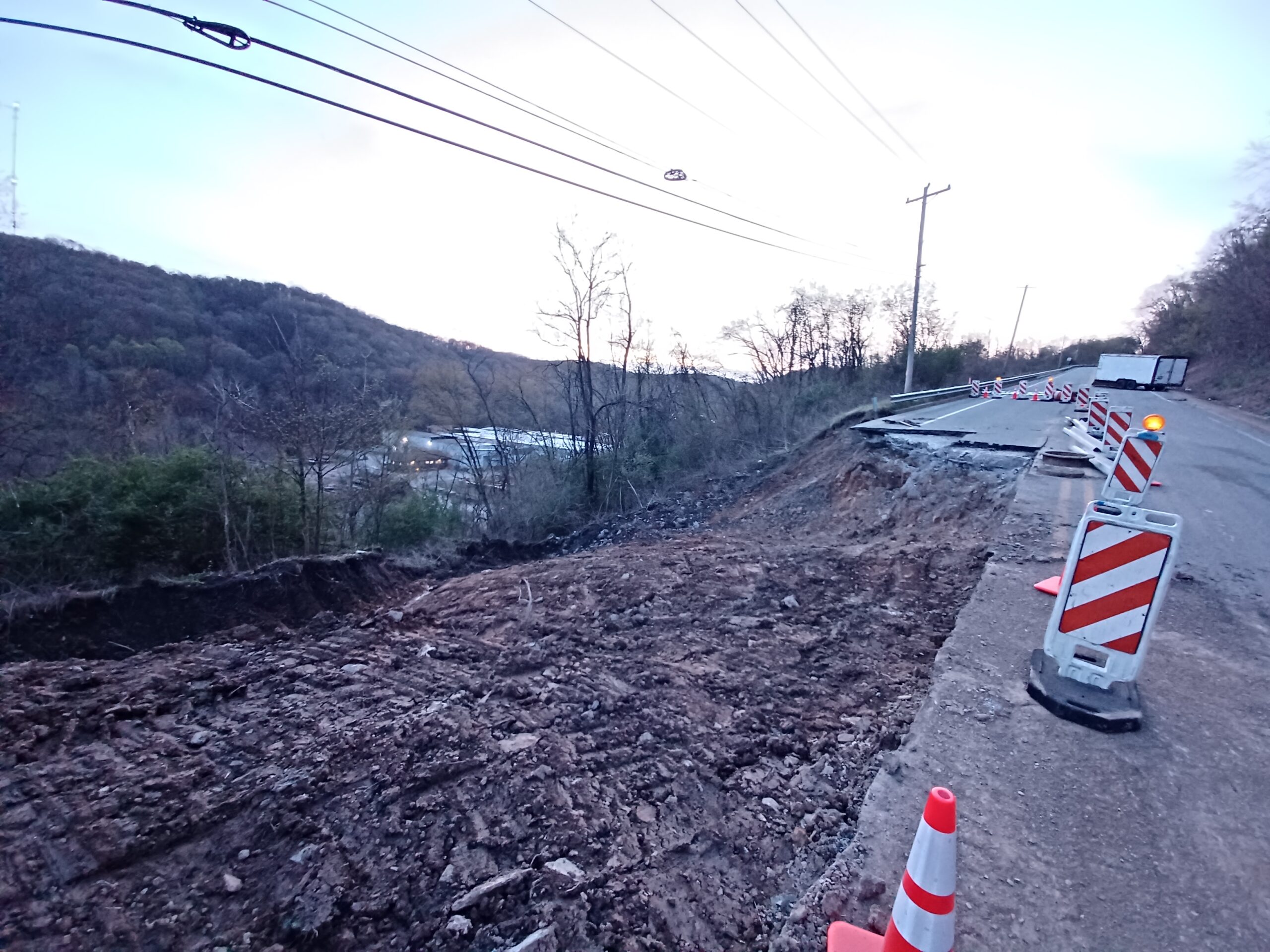 Route 51 road closure to last indefinitely, local businesses partially ...