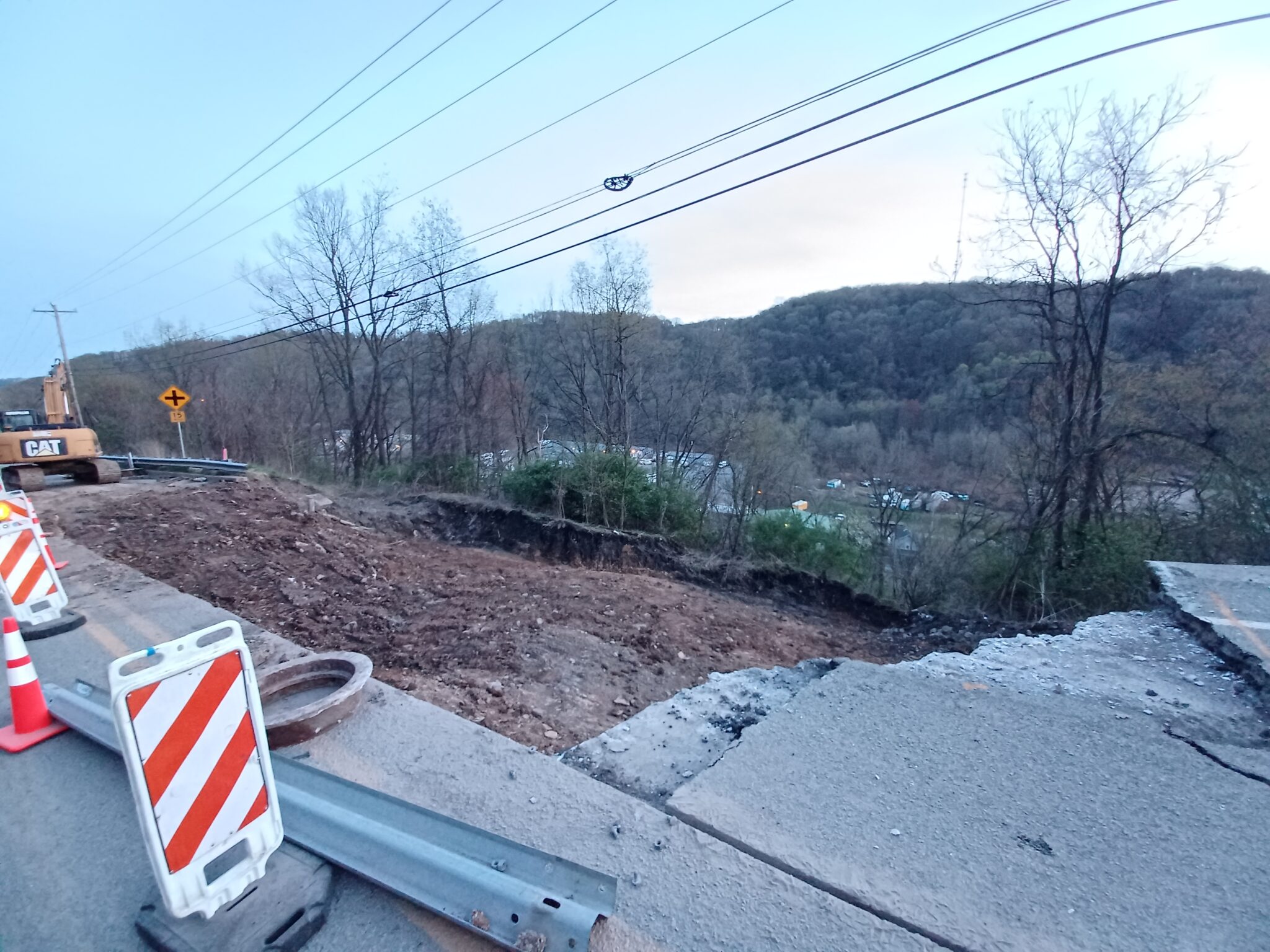 Route 51 road closure to last indefinitely, local businesses partially ...