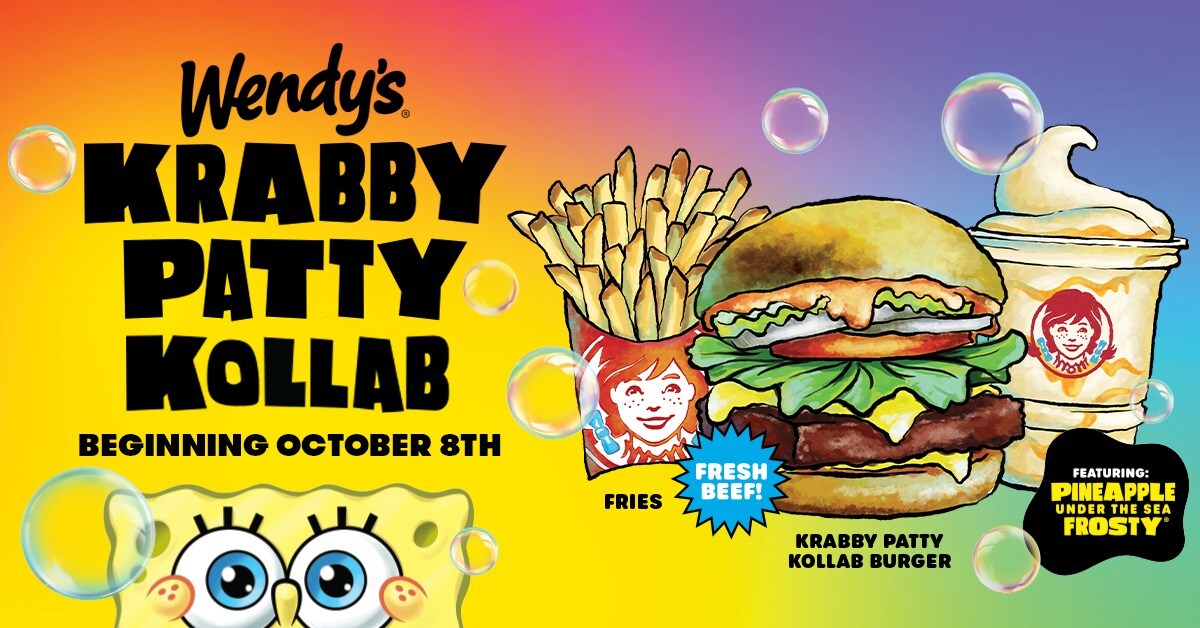 Wendy's will start serving Krabby Patties in October - Beaver County Radio