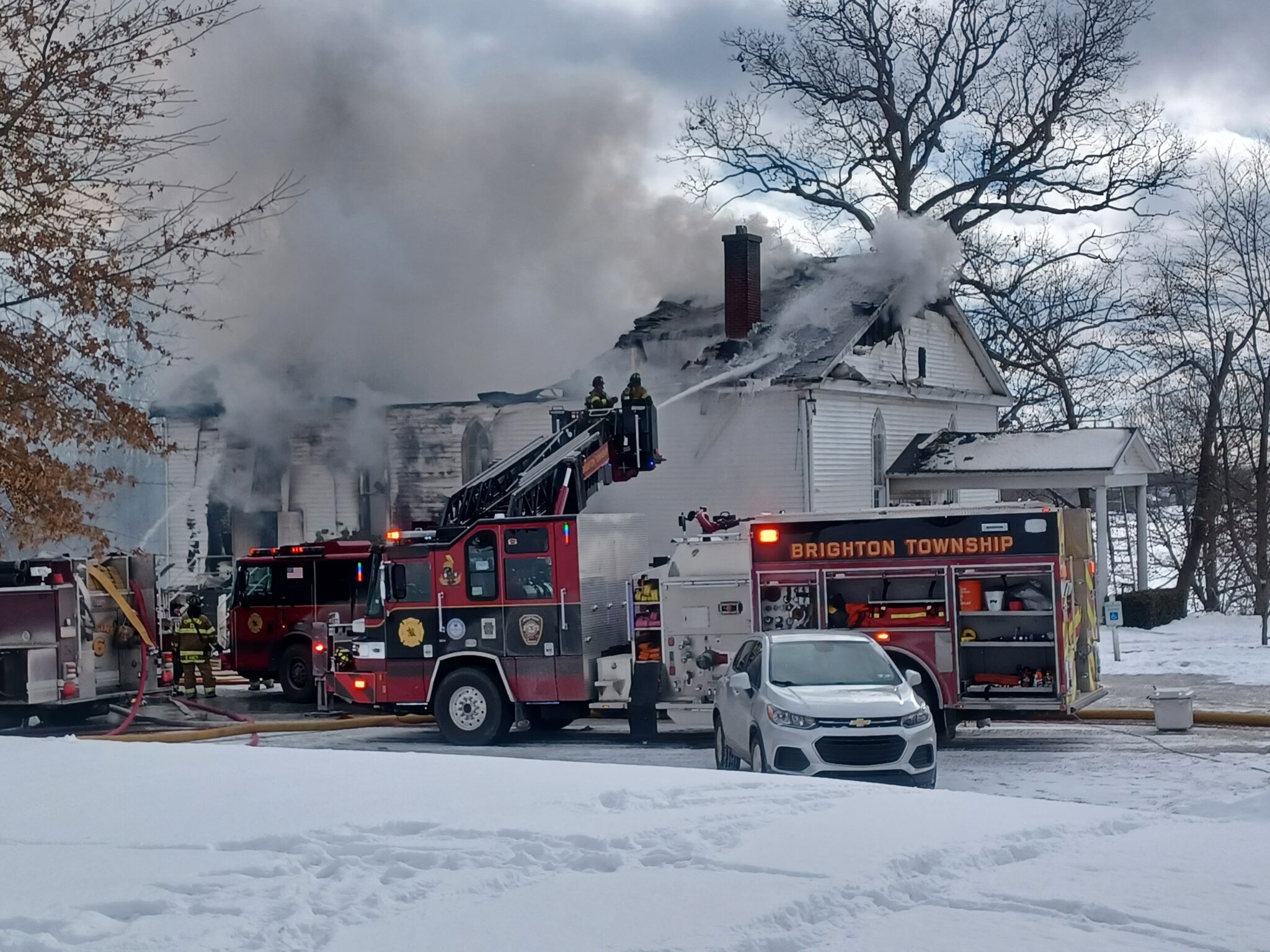 Fire destroys one of Beaver County's oldest churches - Beaver County Radio