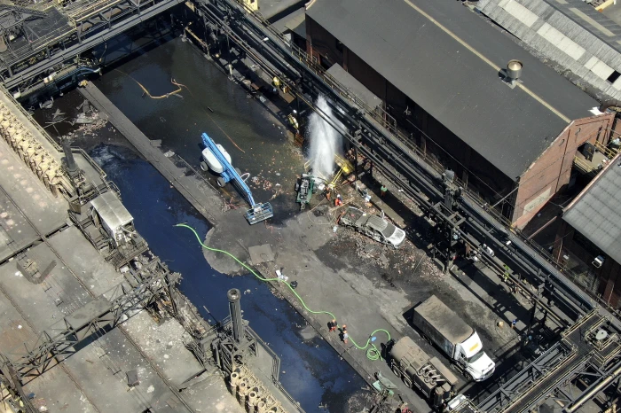 Massive rescue effort led to pulling workers from debris of ...