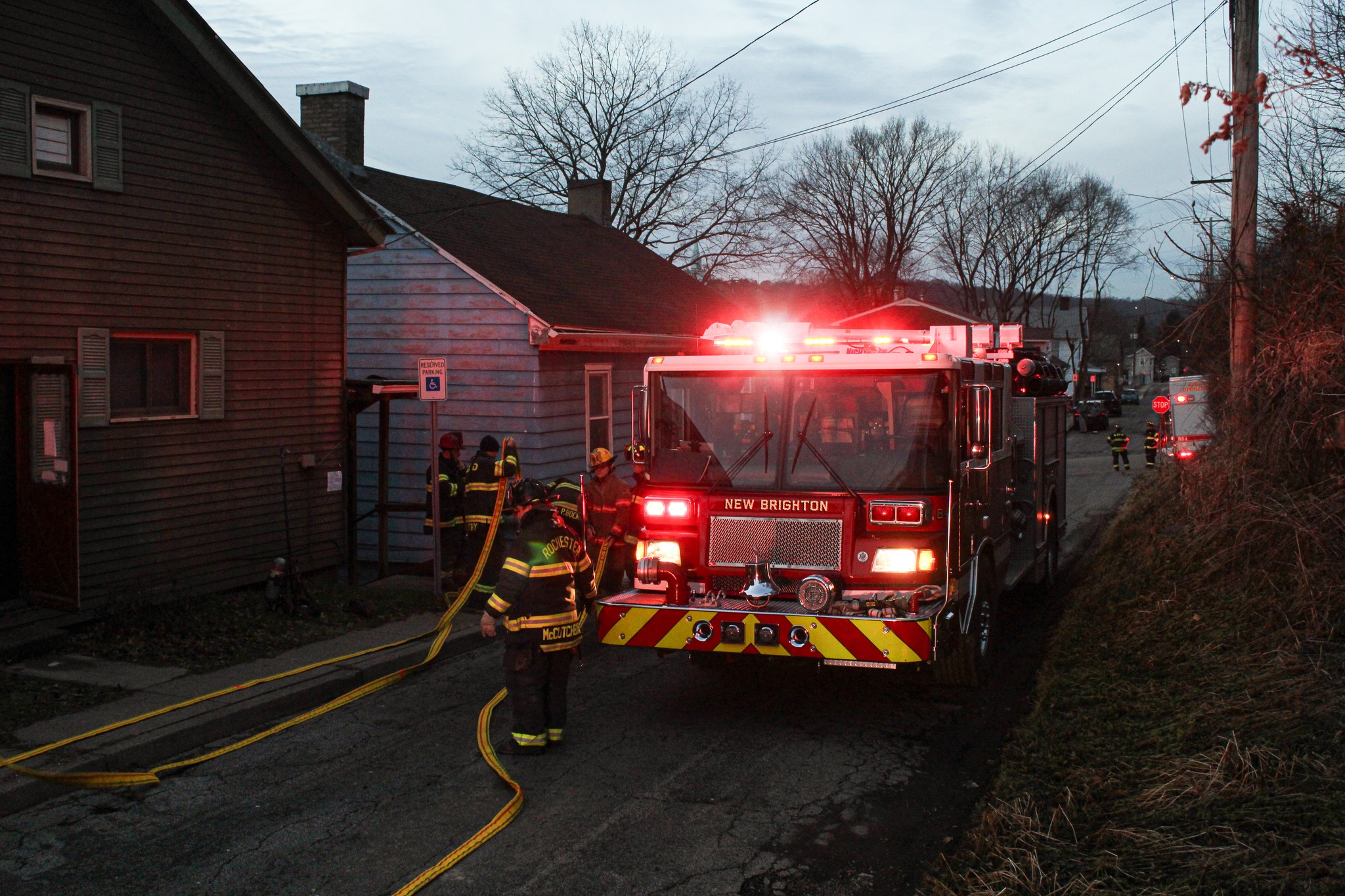 Structure fire reported from a New Brighton home and then was a ...