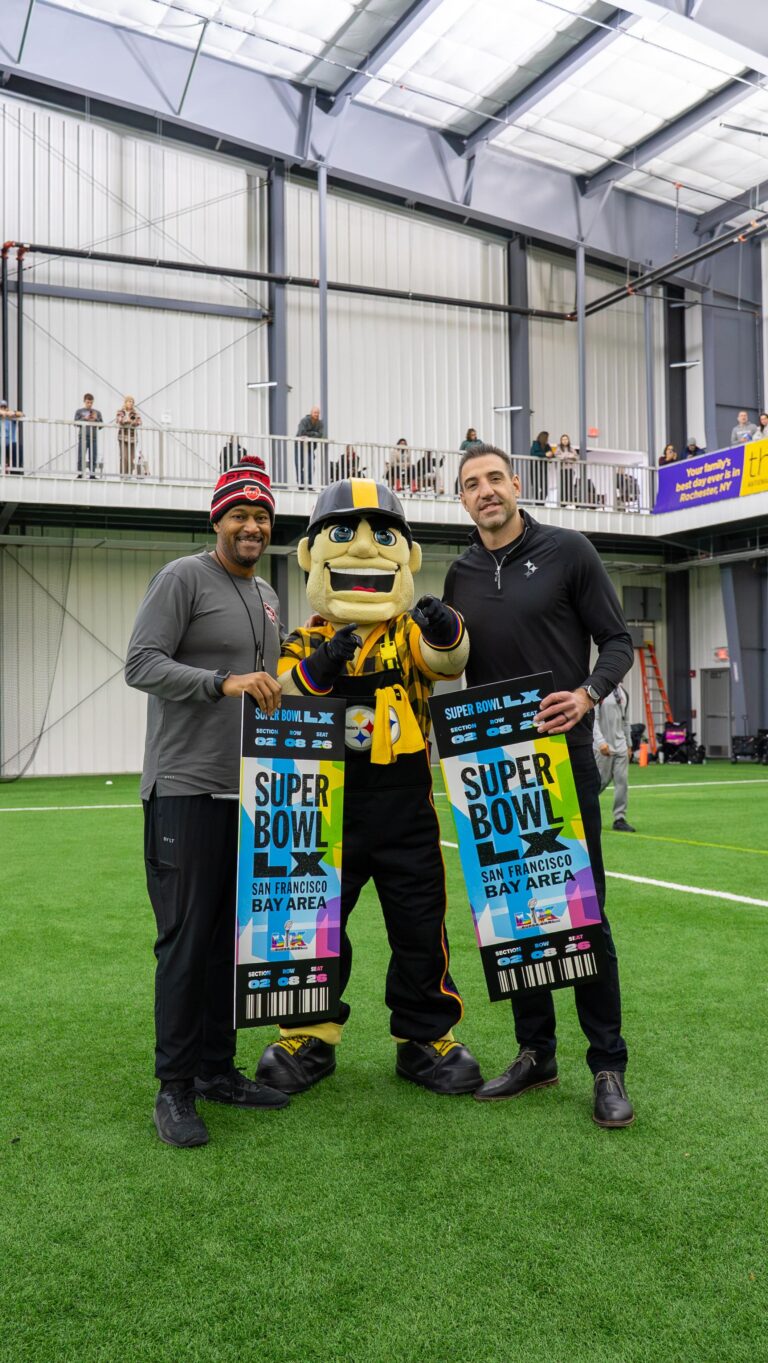 Pittsburgh Steelers Surprise a Local Flag Football Leader with Tickets ...