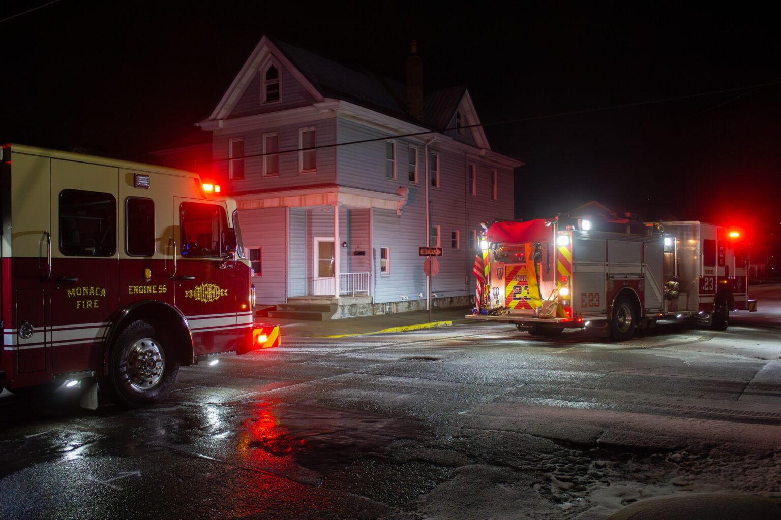 Commercial structure fire reported in a Monaca home - Beaver County Radio