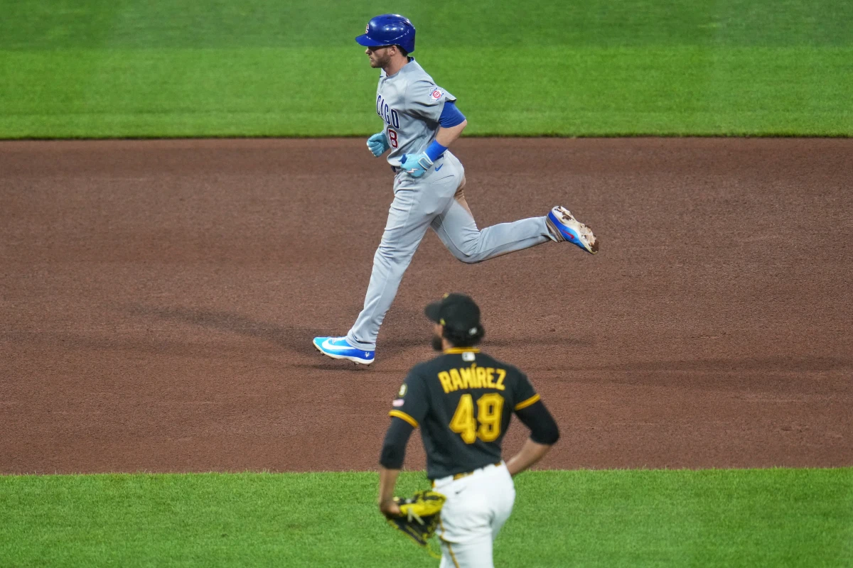Cubs snap 10-game losing streak as Ian Happ has 3-run homer, 5 RBIs in ...