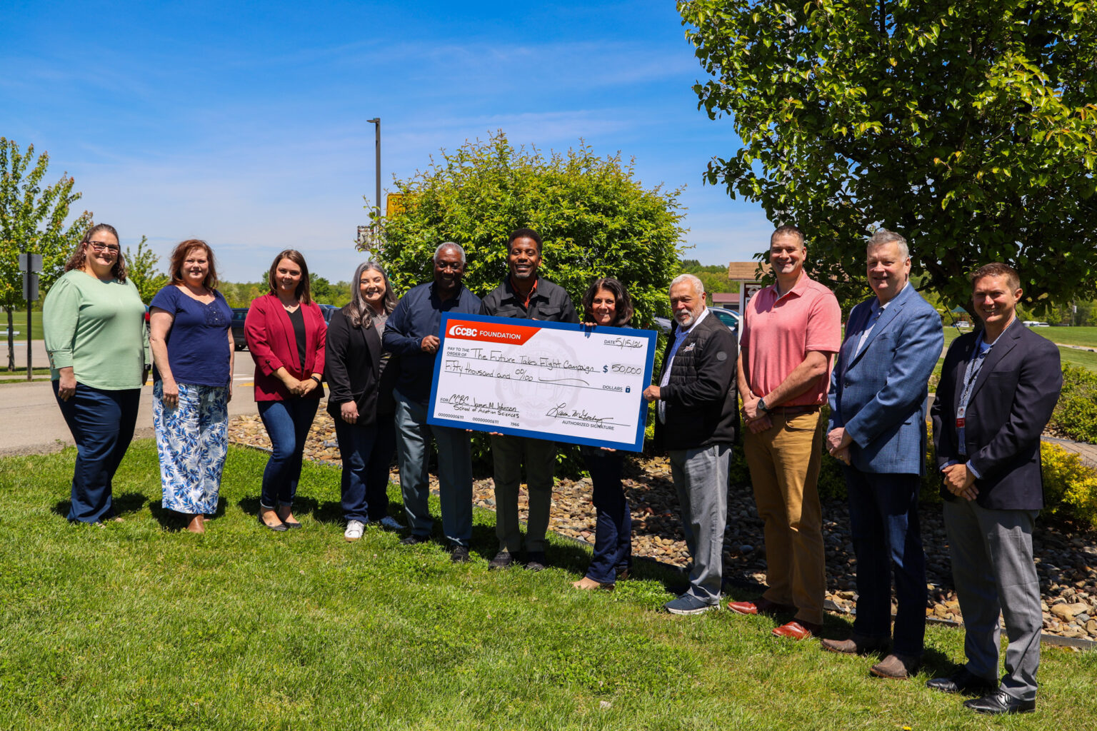 CCBC Foundation Announces $50,000 Leadership Gift to "Future Takes ...