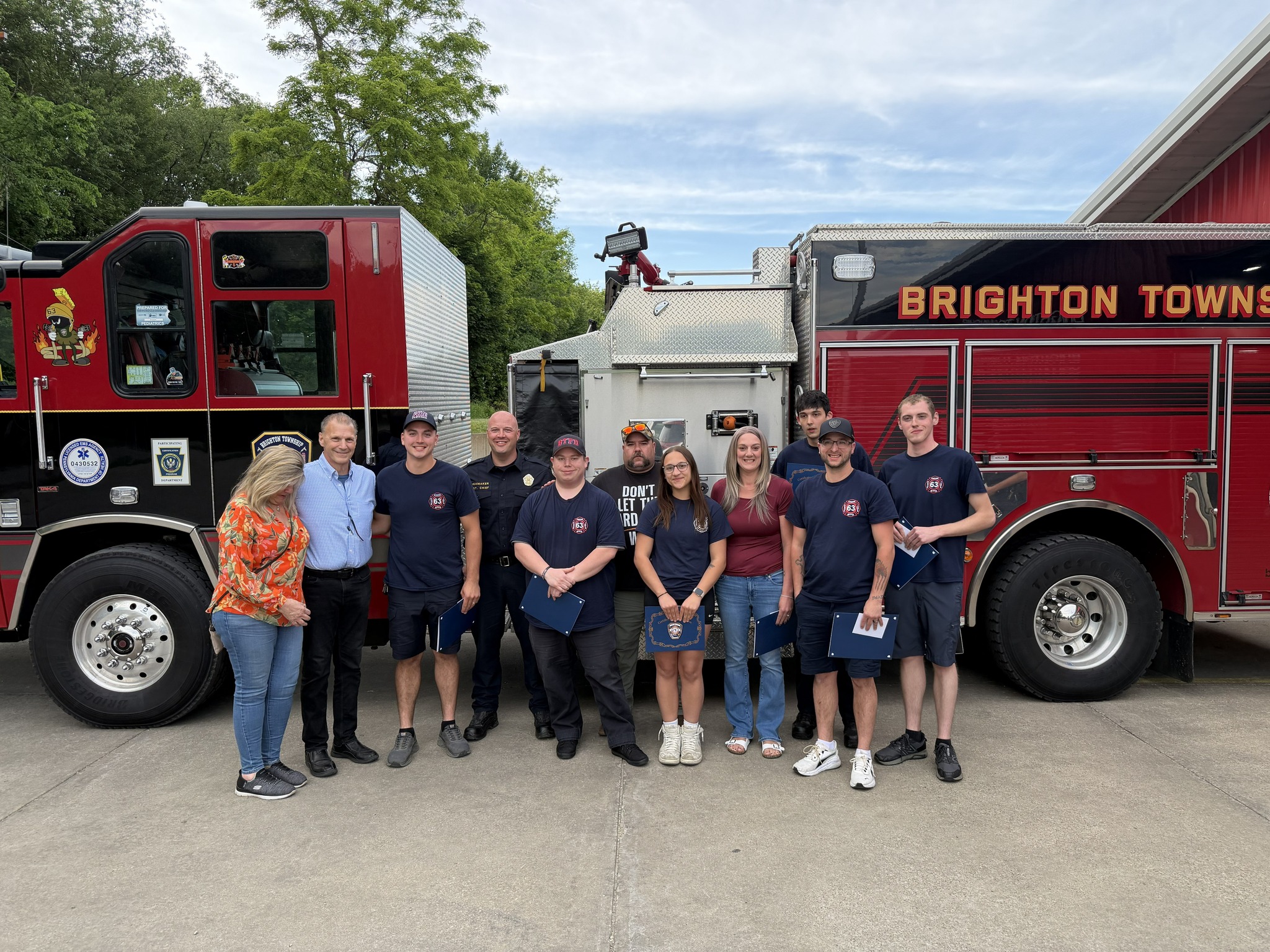 8 Brighton Township firefighters and medic honored with Life Saving ...