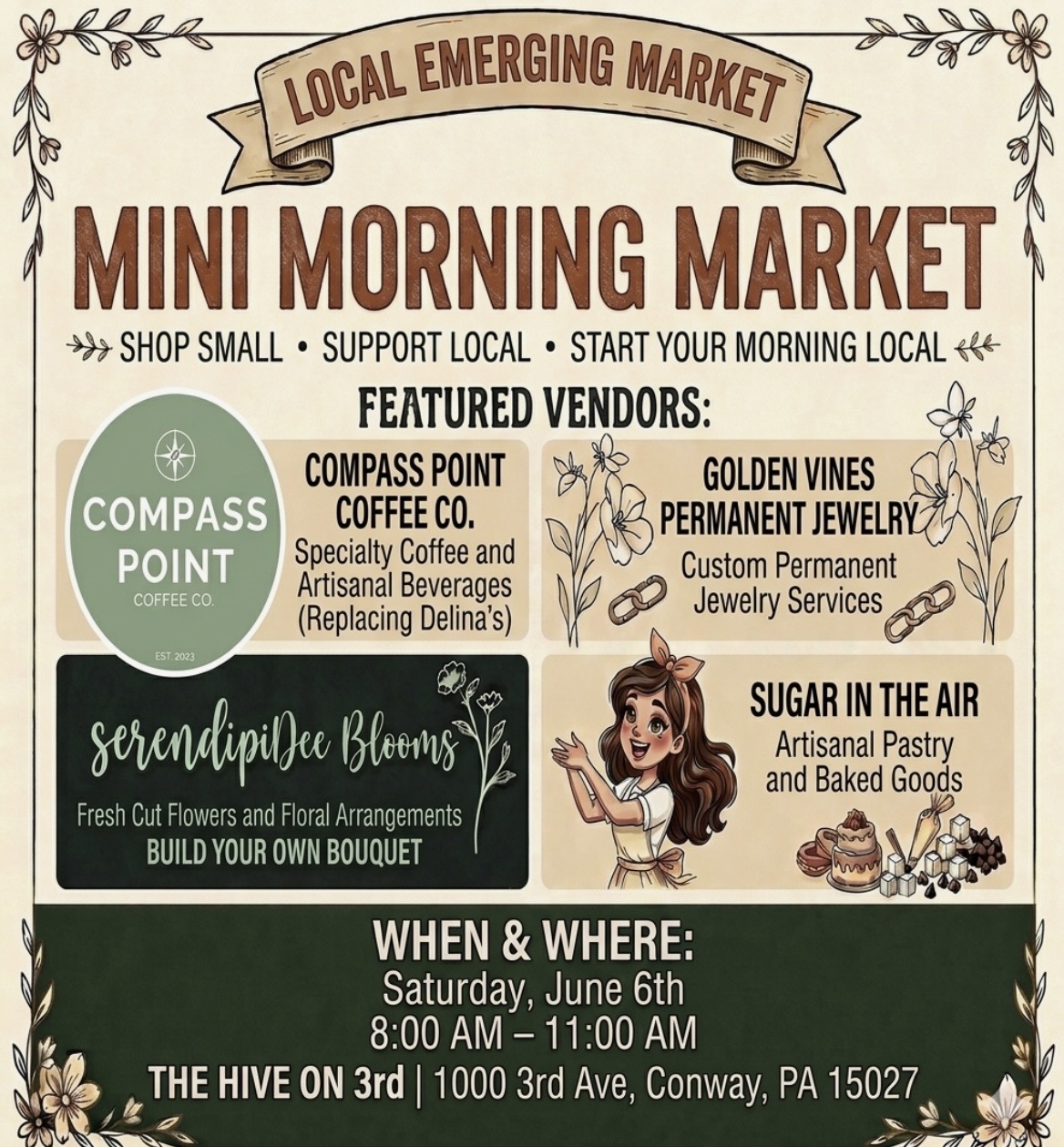 Local Small Businesses Gather for Saturday Morning Pop-Up at The Hive ...